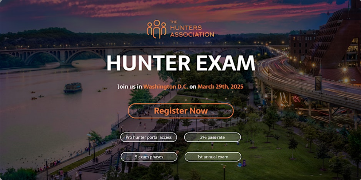 L'examen des Hunters arrive à Washington : Une épreuve mythique ...