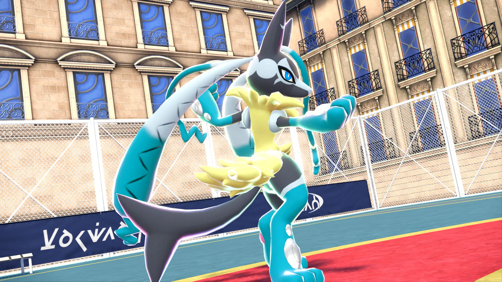 Méga-Lucario Z rugit dans Légendes Pokémon : Z-A – Méga-Dimension - Kazoku